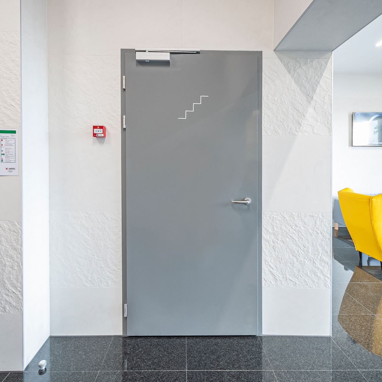 Steel fire doors / single-leaf FERRO 62 fire | ASSA ABLOY